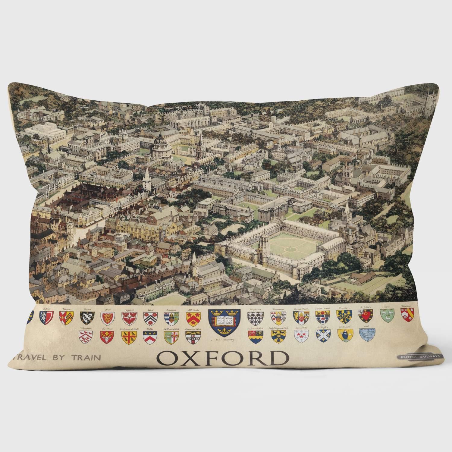 Oxford College BR (WR) 1950s - National Railway Museum Cushion ...